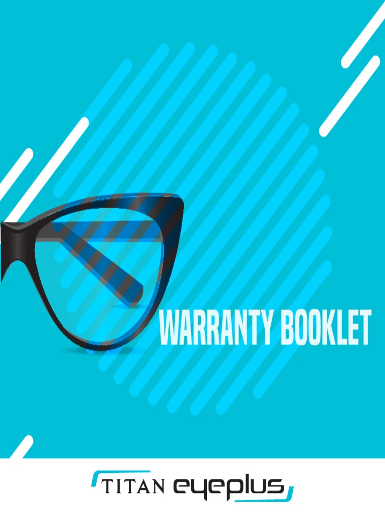 Warranty Booklet Titan Eyeplus | Download Free PDF | Glasses | Sunglasses