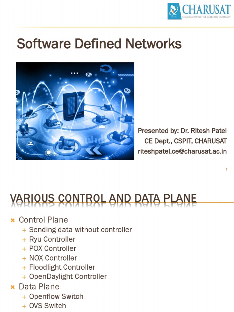 Software Defined Network Pdf Router Computing Routing