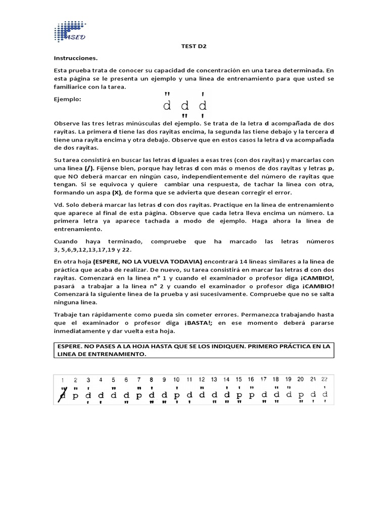 Test D2 | PDF