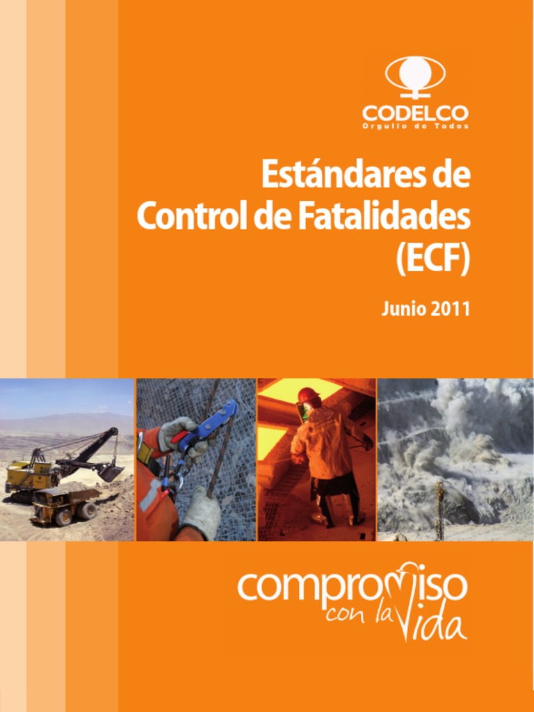 Estandares Control de Fatalidades Ecf Codelco PDF | PDF | Herramientas | Diseño