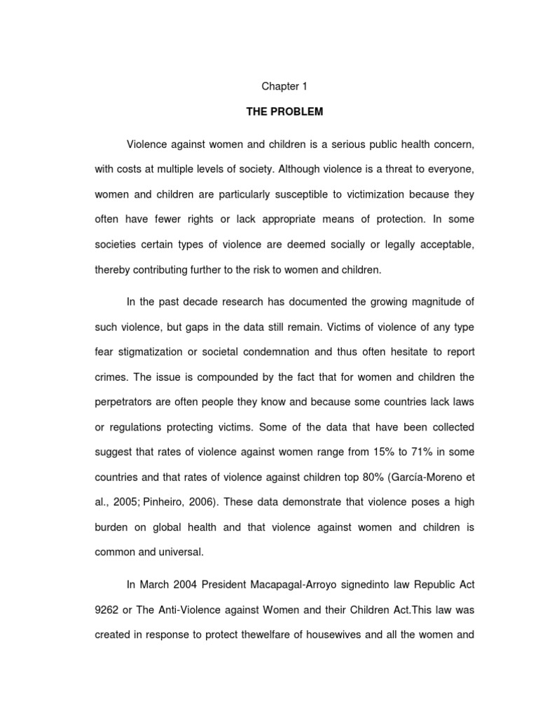 Chapter 1-Appendix | PDF | Domestic Violence | Violence