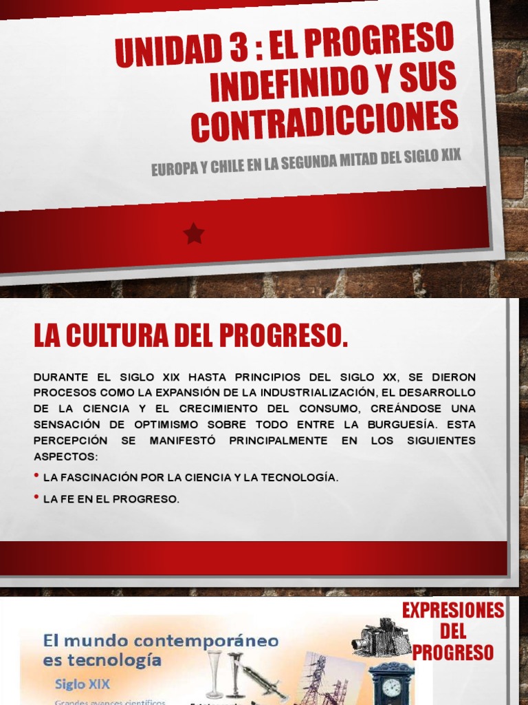 Unidad 2 Progreso Indefinido y Sus Contradiciiones | PDF | Partidos políticos | Liberalismo