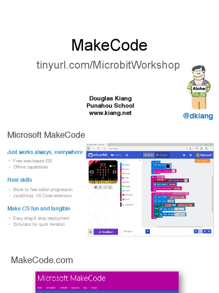 43-Microsofts Makecode Microbit PDF | PDF | Java Script | Computing