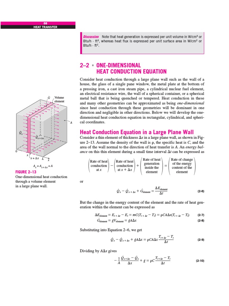 Heat Transfer Equation Pdf Thermal Conduction Thermal Conductivity