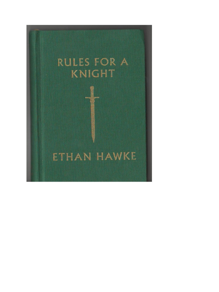 Rules For A Knight Part 1 | PDF