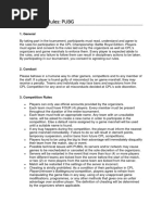 Esports - CODM Rules and Guidelines | PDF