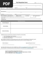 Histopathology Requisition Form New | PDF | Histopathology | Biopsy