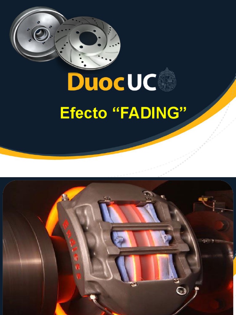 Efecto Fading Pdf Fricción Materiales