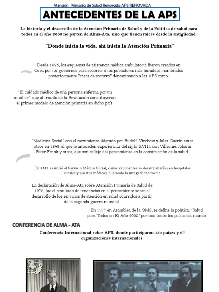 Aps Renovada Final PDF | PDF | Organización Panamericana de la Salud | Hospital