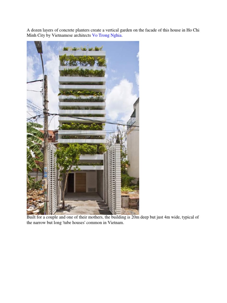 Stacking Green House | PDF | Ho Chi Minh City | Vietnam