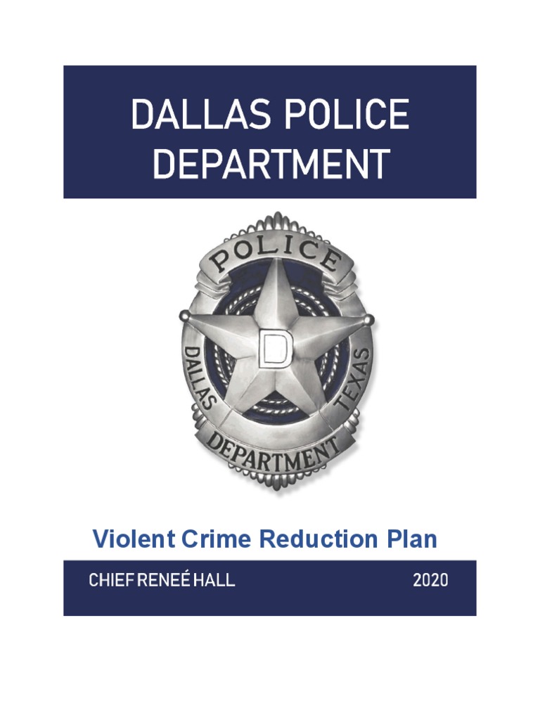 2020 Violent Crime Reduction Plan | PDF | Violence | Police