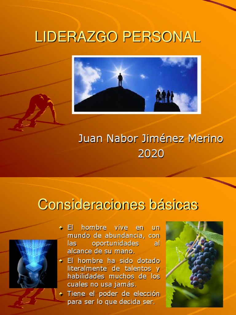 Liderazgo Personal | PDF | Liderazgo | Comunicación