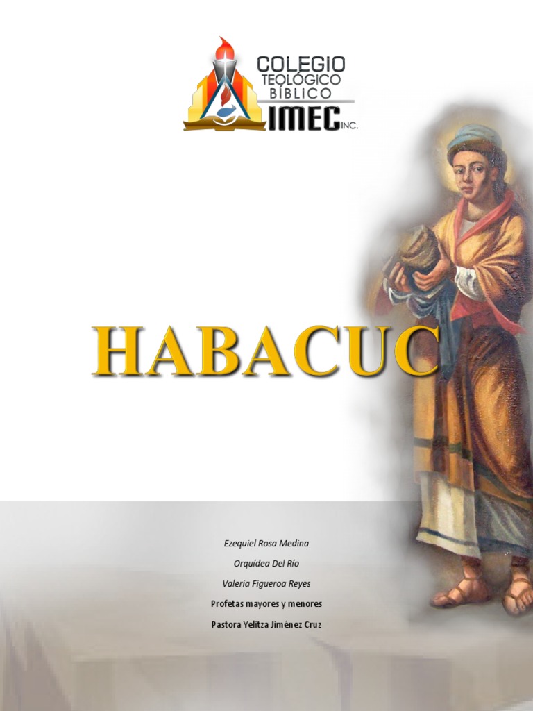 Profeta Habacuc | PDF | Contenido bíblico | Biblia