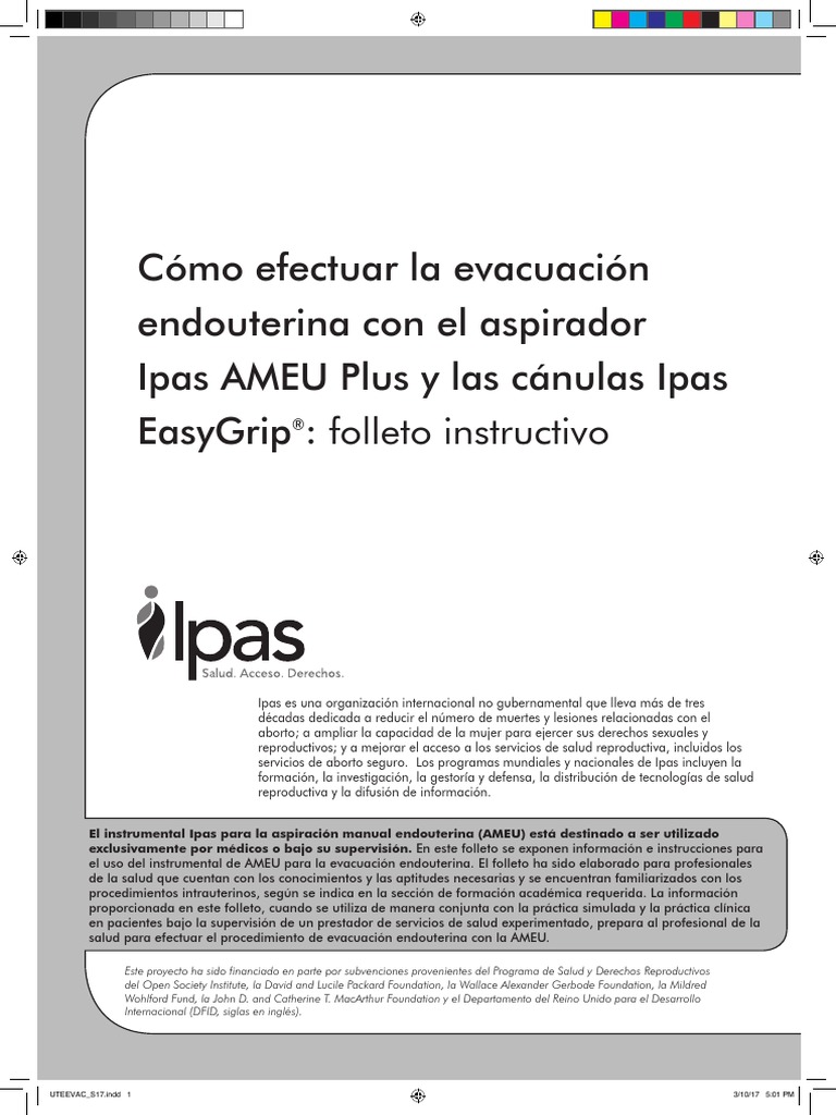 IPAS | PDF | Control de la natalidad | Aborto