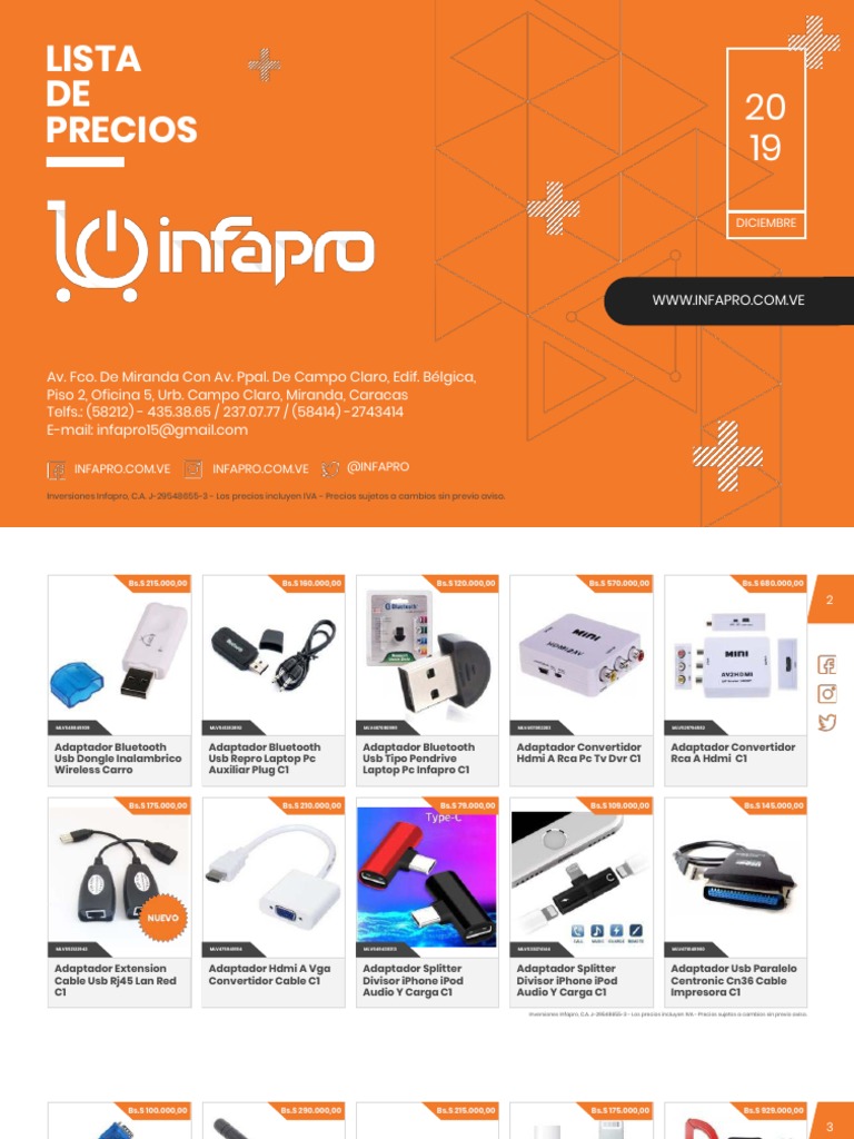 Catalogo Infapro | PDF