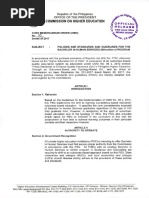 CHED CMO No 63 S. 2017 Policies and Guidelines On Local Off Campus ...