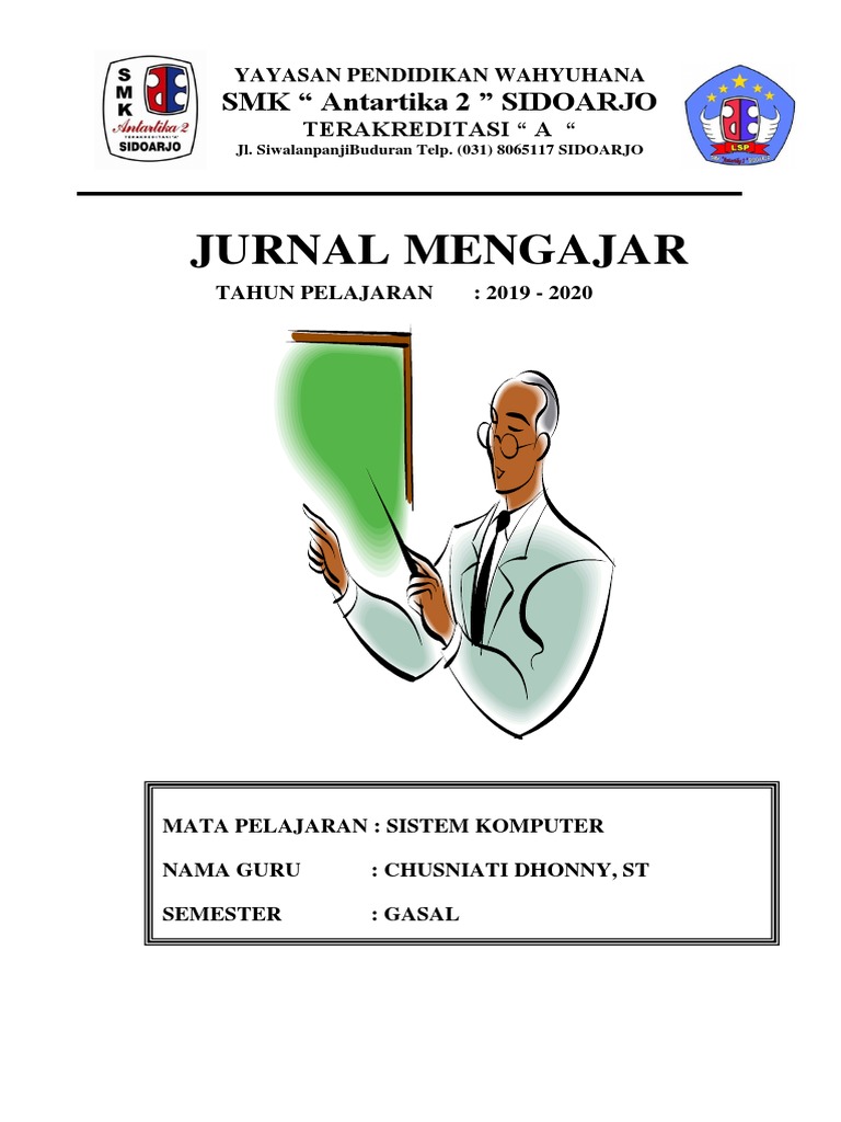 Cover Jurnal Mengajar | PDF