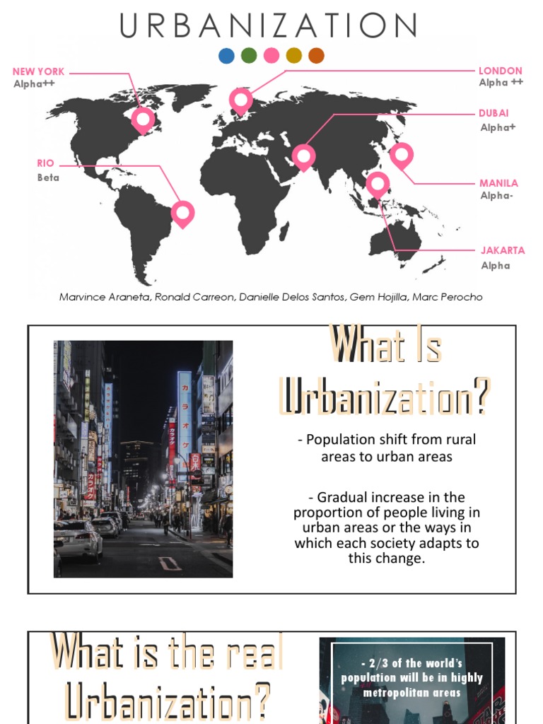 Urbanization: A Study of Population Shifts, Social Susceptibilities ...