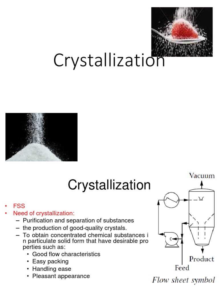 Crystallization: Methods and Processes | PDF | Crystallization ...