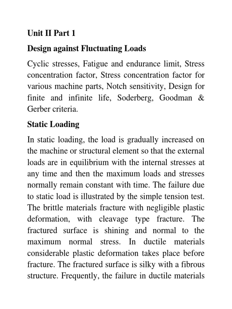 Mdesign II | PDF | Strength Of Materials | Fracture