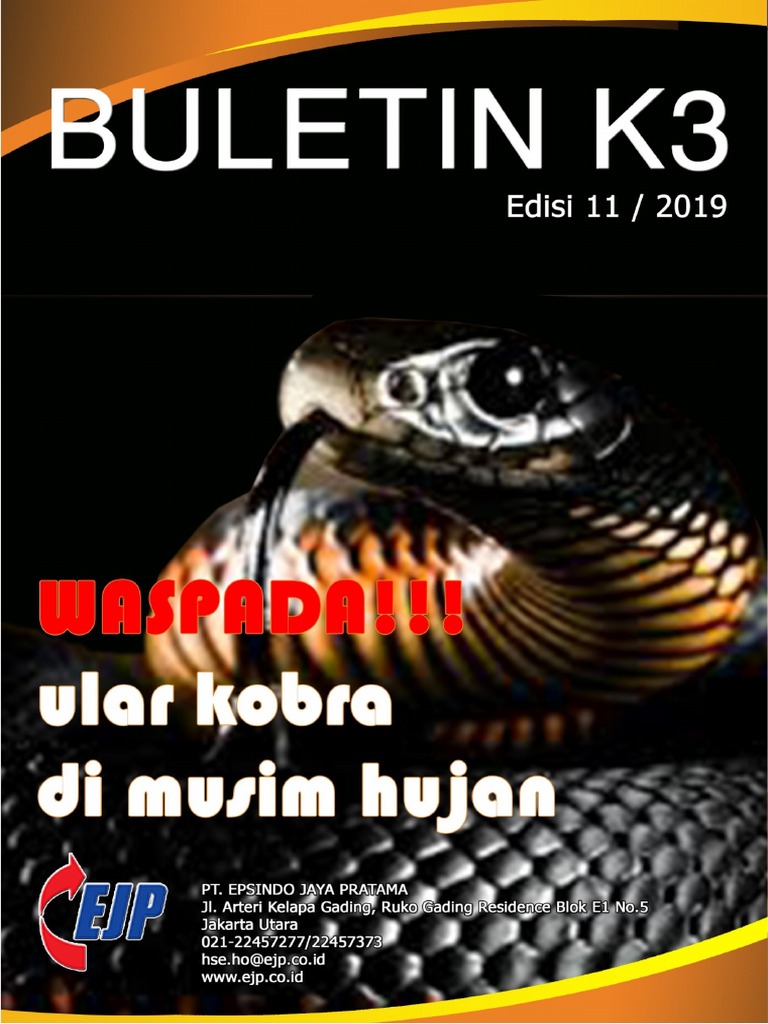 Buletin K3 Edisi 11 - 2019 | PDF