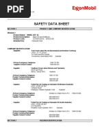 Mobil DTE 24 Safety Data Sheet | PDF | Toxicity | Waste Management