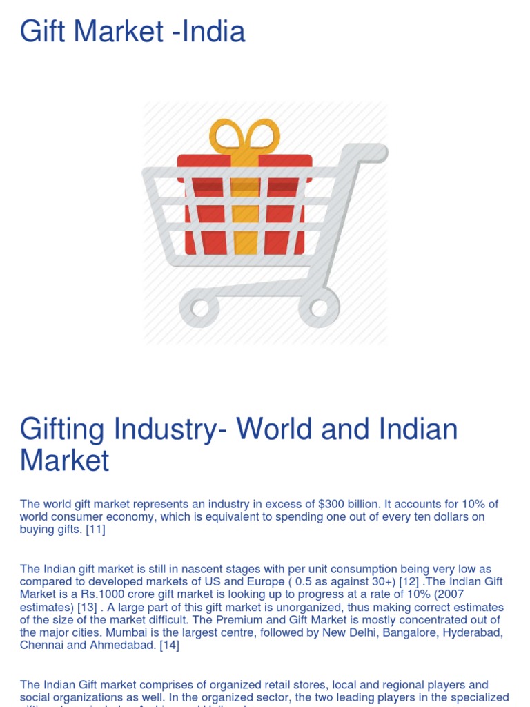 The Indian Gift Market: An Analysis of Market Size, Trends, Key Players ...