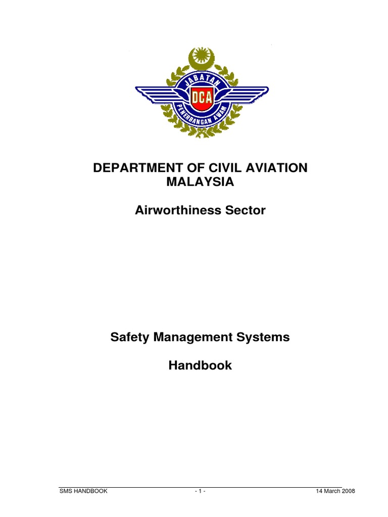 SMS Handbook | PDF | Risk Management | Safety