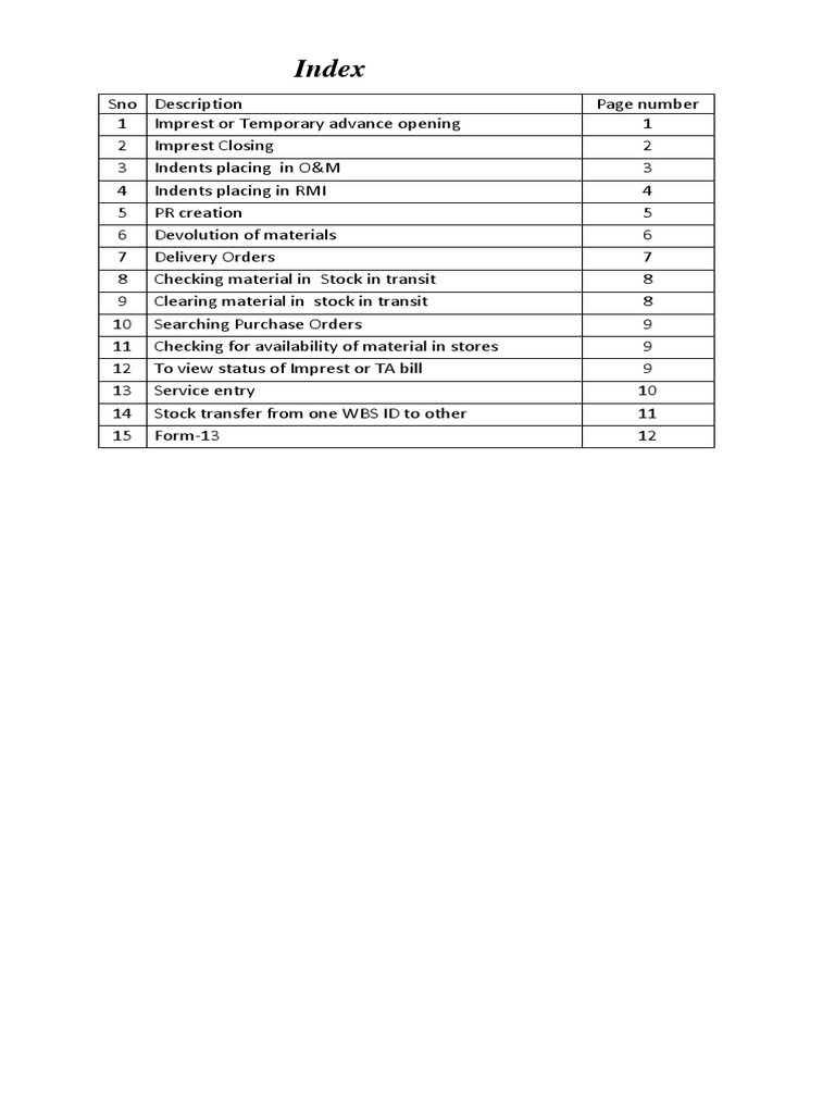 Procedure for Devolution of Scrap Materials in SAP | PDF | Invoice ...