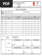 Joint Inspection Report Format | PDF | Mechanical Engineering | Nature