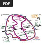 Sample of Geographically Accurate Urban Micro Bus Route Map | PDF