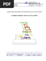 Manual Procedure For Calculate of Lashing | PDF | Angle | Force