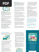 Drivers Road Test Examination | PDF