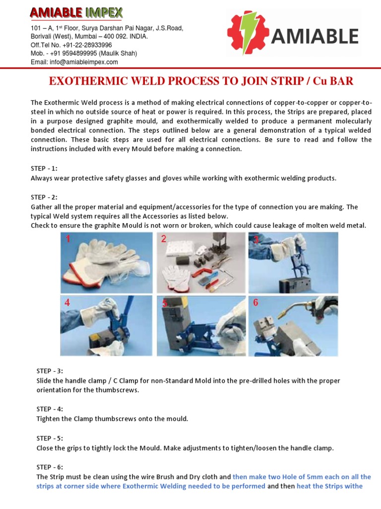 Procedure To Join Strips | PDF | Welding | Construction