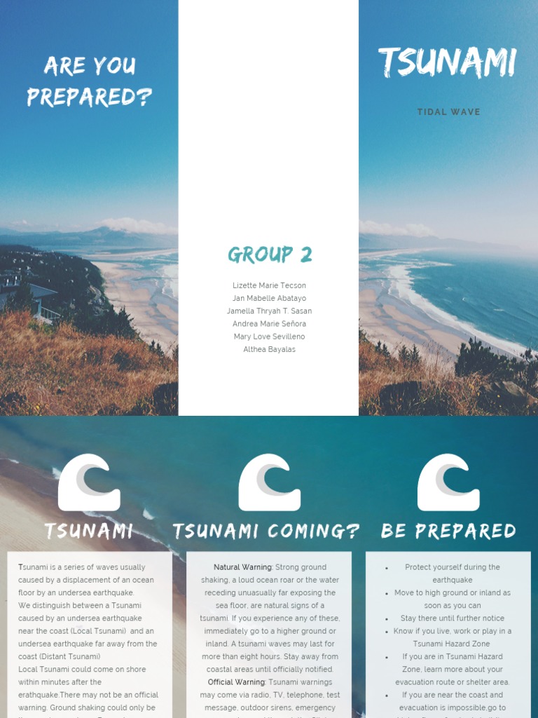Preparing for the Unexpected: A Guide to Tsunami Preparedness and ...
