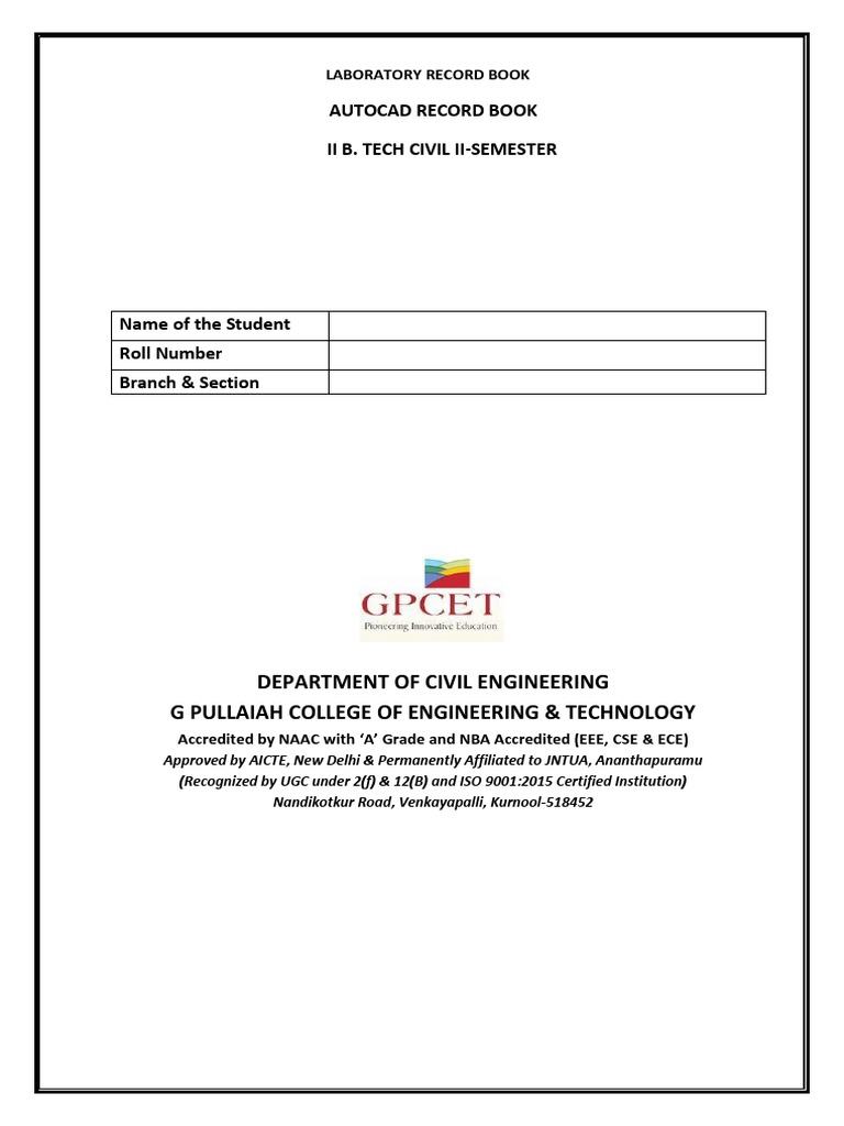 Autocad Manual Final | PDF | Auto Cad | Circle