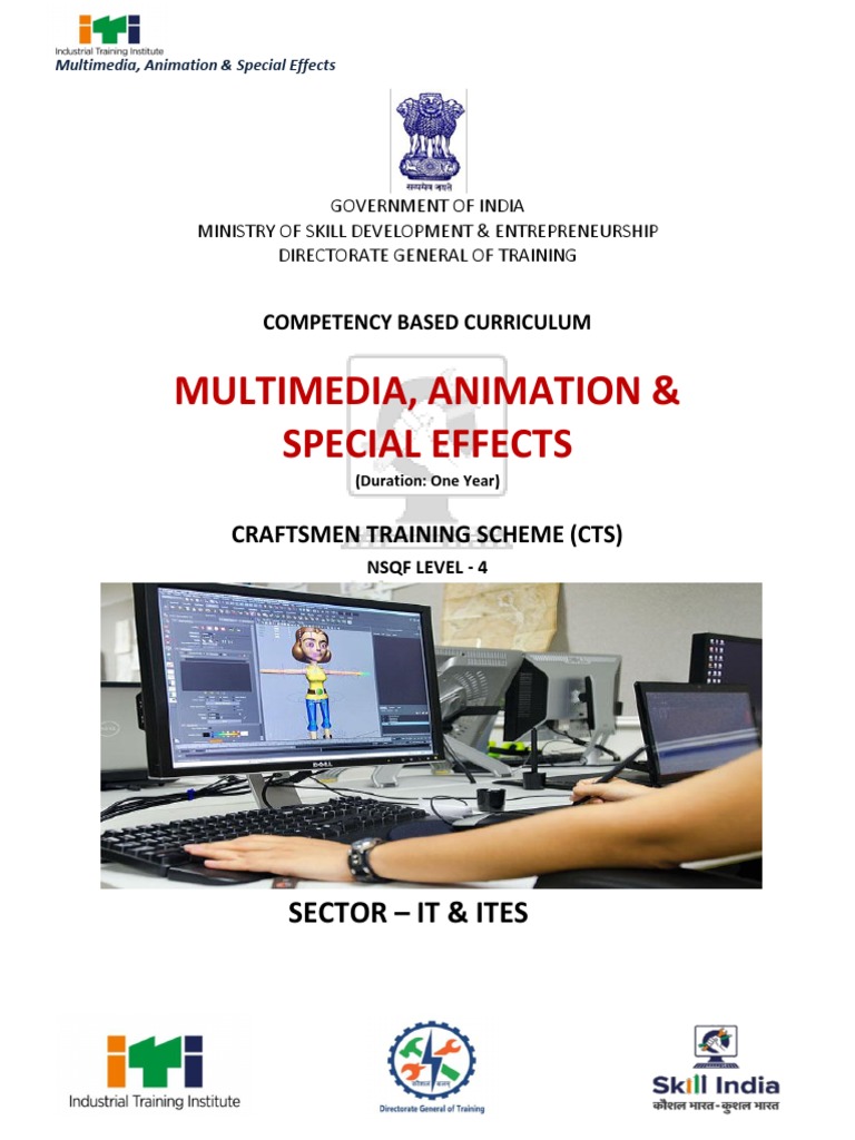 CTS Multimedia Animation and Special Effects - CTS - NSQF-4 PDF | PDF ...