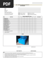 Form Check List Inspeksi Trafo Las | PDF