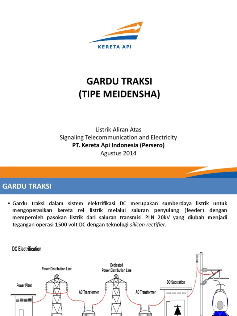 Gardu Traksi: Sistem dan Komponen | PDF