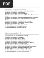 Civil Works Method Statement Guide | PDF | Computers | Technology ...