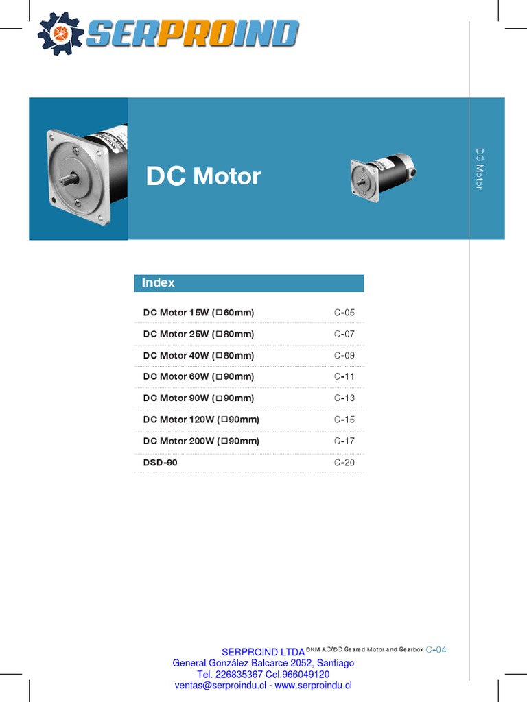 DKM-Motores DC | PDF