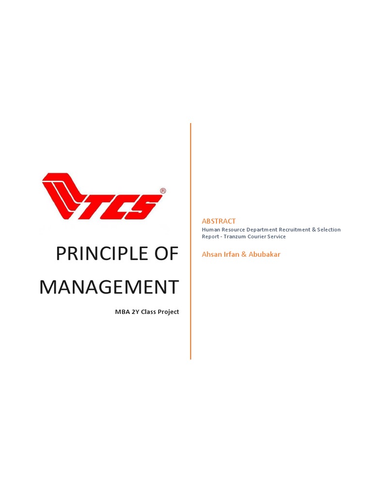 TCS Report | PDF | Recruitment | Employment