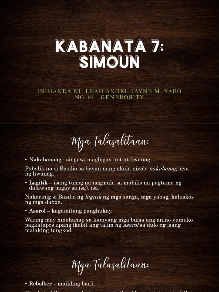 Kabanata 7 El Filibusterismo Noli Me Tangere Comics Ebook By Jose