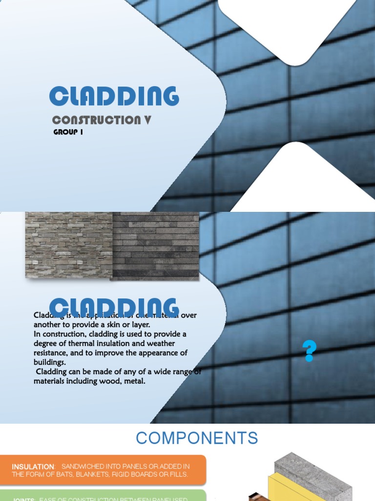 Cladding | Download Free PDF | Wall | Framing (Construction)