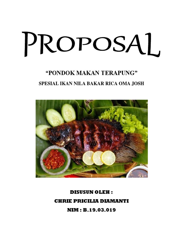 Contoh Proposal KEWIRAUSAHAAN | PDF