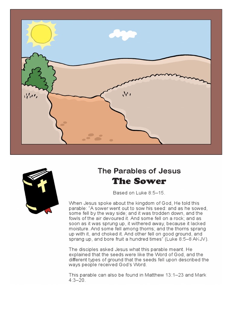 3D Picture - Parables of Jesus - The Sower | PDF