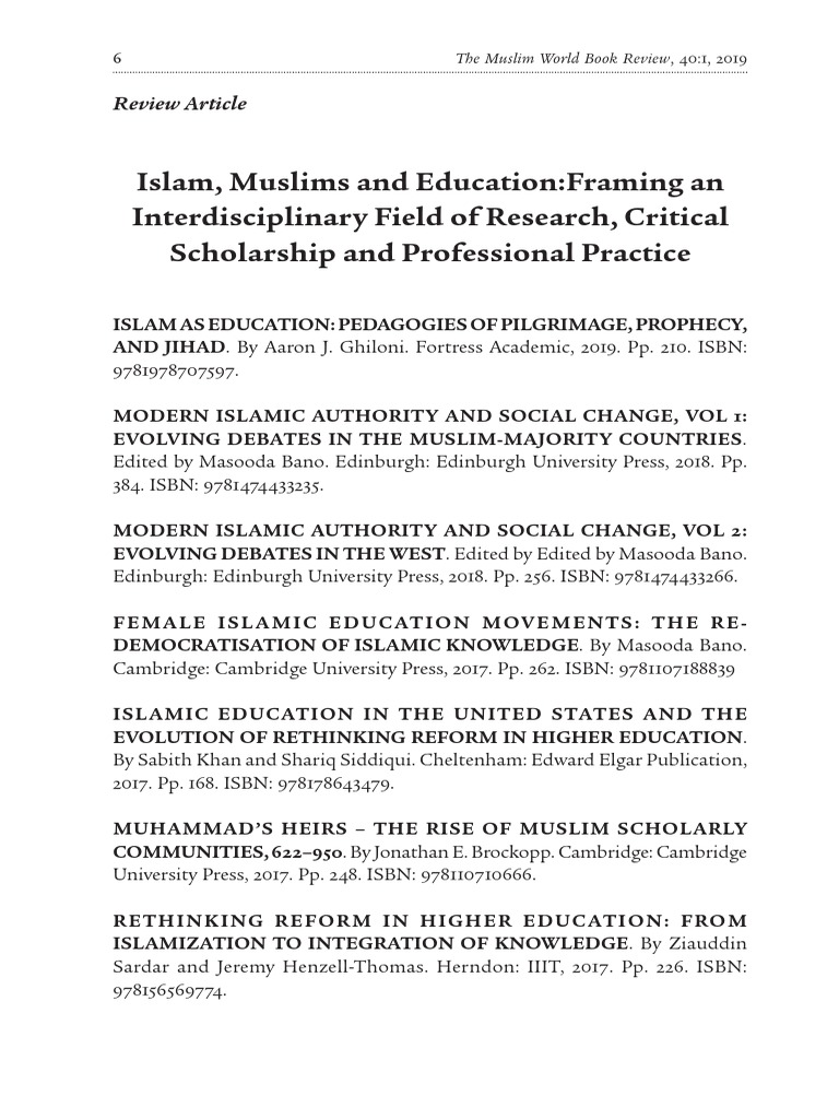 Review Article Abdullah Sahin PDF | PDF | Quran | Islam