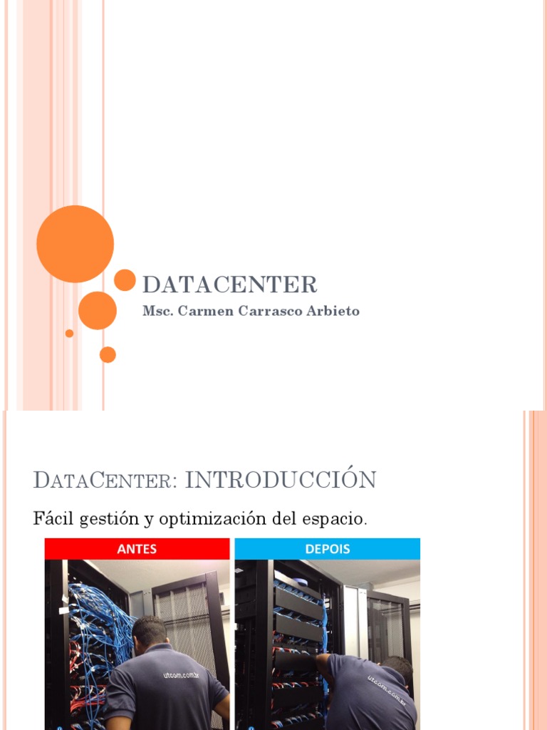 Clase 5 DataCenter | PDF | Centro de datos | Uso eficiente de energía
