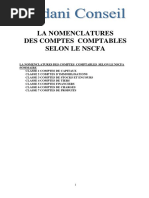 Plan Comptable Normalisé SCF Algérie | PDF | Facture | Comptabilité