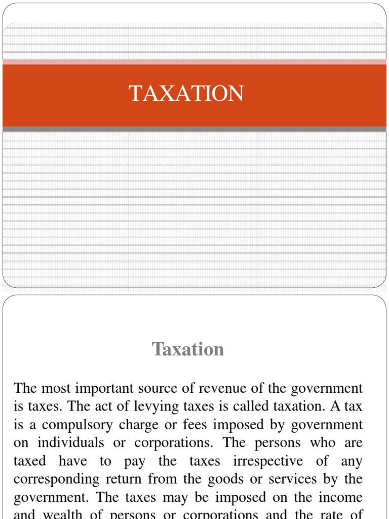 Model 9 Taxation | PDF | Progressive Tax | Indirect Tax